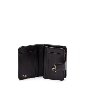 Prada Triangle-logo Bi-fold Wallet