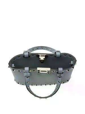 Valentino Garavani Mini Rockstud Tote Bag - Blue
