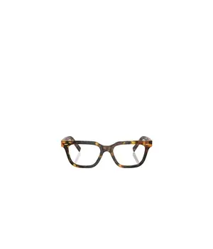 Miu Miu Square-frame Eyeglasses With Logo Embellished Temples - Black