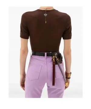 Versace Ribbed T-shirt