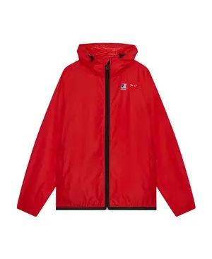 Play Comme Des Garcon X K-way Zip Hooded Jacket