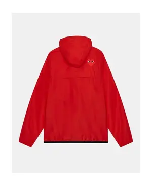 Play Comme Des Garcon X K-way Zip Hooded Jacket