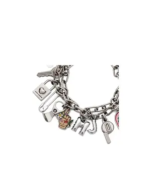 Marc Jacobs Charm Bracelet With Multi-pendant Design
