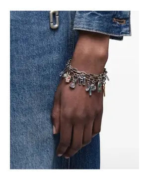 Marc Jacobs Charm Bracelet With Multi-pendant Design