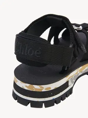 Chloé Open Toe Platform Sandals