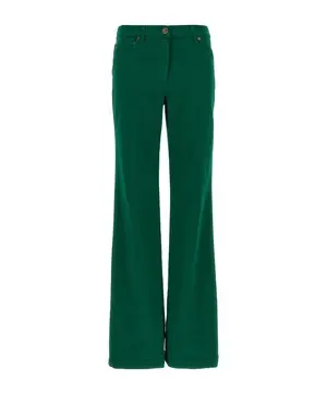 Etro Cotton Wide Leg Trousers