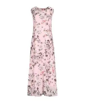 Max Mara Floral-print Cap-sleeve Maxi Dress - No