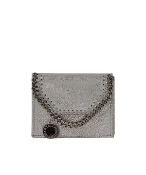 Stella McCartney Falabella Tri-fold Wallet - Gray