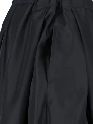 Comme Des Garçons Pleated Midi Skirt