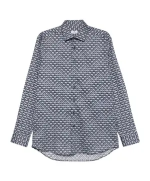 Etro Floral Buttoned Shirt - Gray