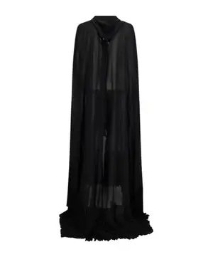 Blumarine Tie-detail Cape Coat