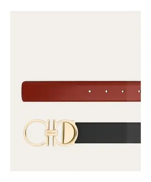 FERRAGAMO Reversible Gancini Belt