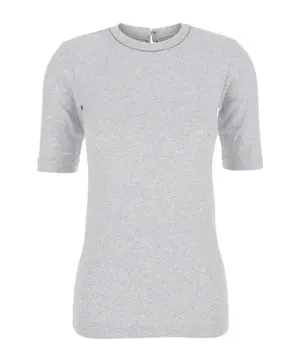 Brunello Cucinelli Embellished Short Sleeve T-shirt
