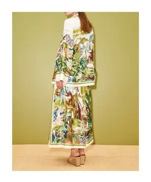 ALEMAIS Jungle Boogie Silk Culottes