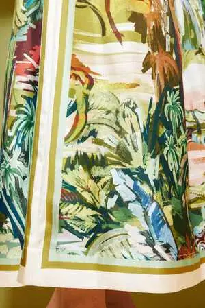 ALEMAIS Jungle Boogie Silk Culottes