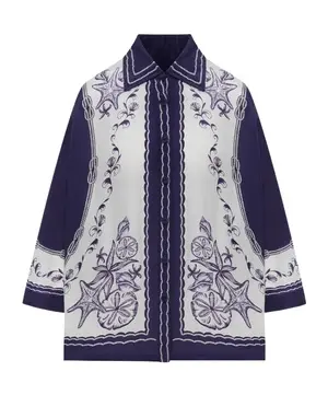 Farm Rio Coast Scarf Shirt