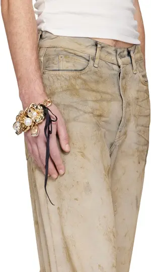 Vaquera Regal Lace-up Design Bracelet