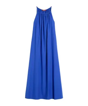 Max Mara Zuppa Halterneck Maxi Dress - Navy Blue