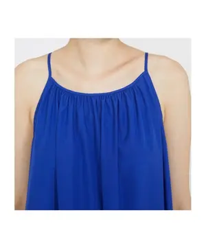Max Mara Zuppa Halterneck Maxi Dress - Navy Blue