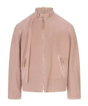Marni Buckle-fastening Mock-neck Zip-up Jacket