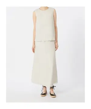 Max Mara A-line Skirt With Raw Edge Detail