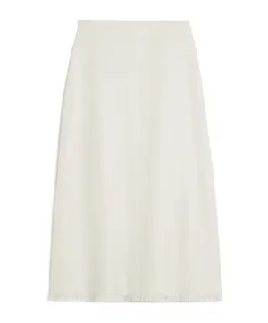 Max Mara Fiocchi A-line Skirt - Ivory