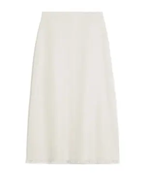 Max Mara Fiocchi A-line Skirt - Ivory