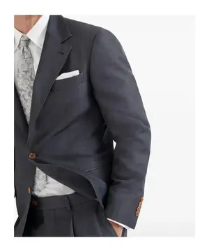 Brunello Cucinelli Two-button Linen Suit