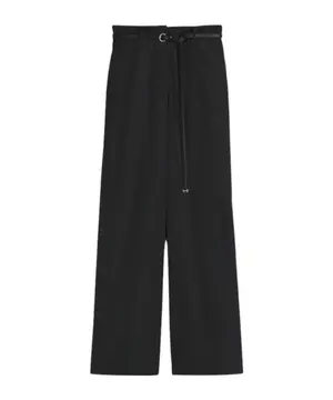 Max Mara Belted Wide-leg Trousers