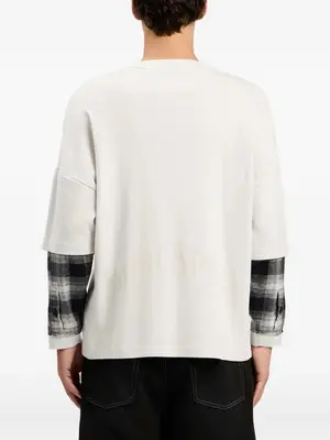 Palm Angels Skull Double Layer T-shirt