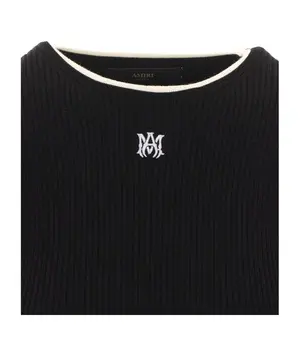 Amiri Cropped Crewneck T-shirt