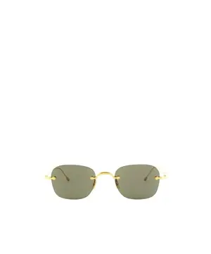 Thom Browne Rimless Rectangular Sunglasses - Gold