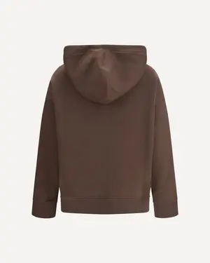Max Mara Logo Embroidered Drawstring Hoodie
