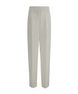 Max Mara Linen Trousers - Gray