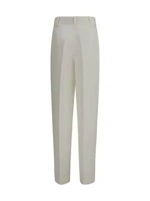 Max Mara Linen Trousers - Gray
