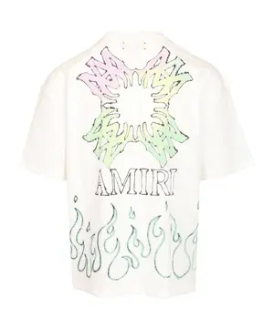 Amiri Ma Quad Flames T-shirt