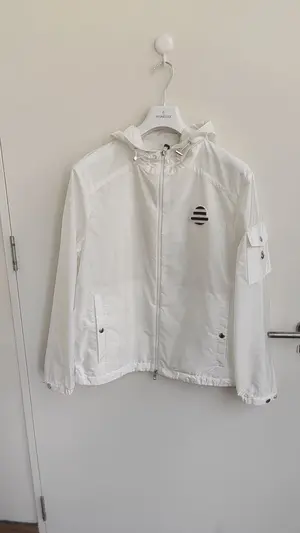 Moncler Hooded Long Sleeve Zip Up Jacket