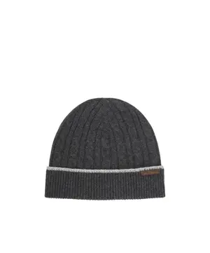 Kiton Knitted Brimless Hat - Dark Grey