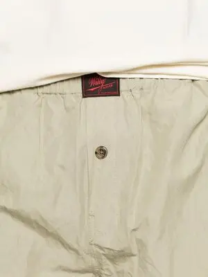 WILLY CHAVARRIA Elastic Waist Boxer Shorts With Logo Patch