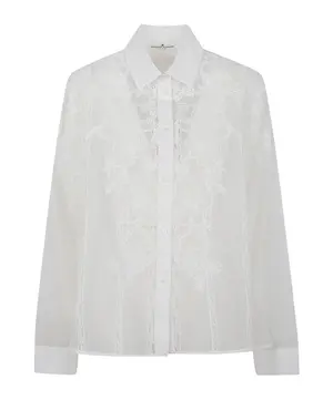 Ermanno Scervino Lace Up Shirts For Women