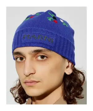 Marni Knitted Embroidered Beanie