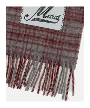 Marni Fringed Scarf - Multicolor
