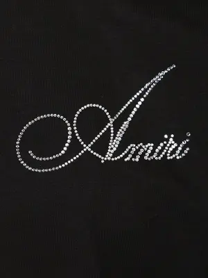 Amiri Embellished Script Oversized T-shirt