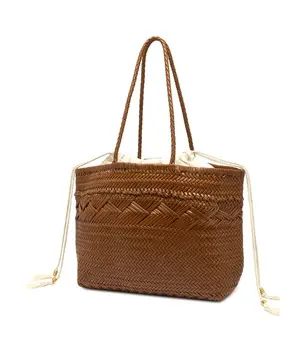 GIANNI CHIARINI Paloma Woven Shoulder Bag