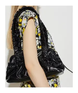 Marni Logo Printed Shoulder Bag