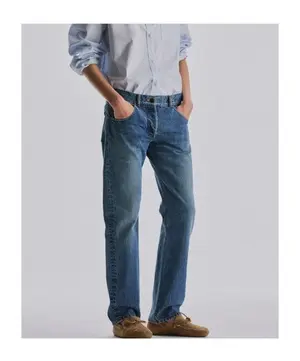 THE ROW Fima Jeans - Medium Indigo
