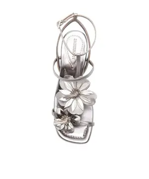 Zimmermann Belara Sandal 85 - Silver