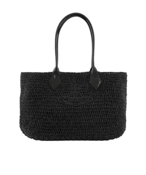 VIVIENNE WESTWOOD Alana Woven Tote Bag