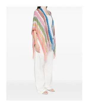 Missoni Chevron Fringed Jacket