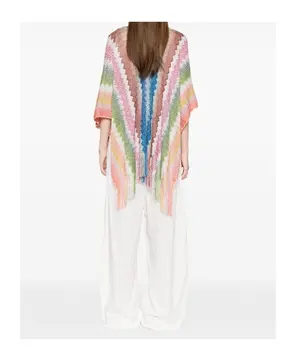 Missoni Chevron Fringed Jacket